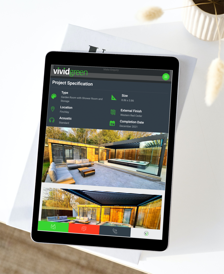 Bespoke WordPress website for Vivid Green - Visual Identity